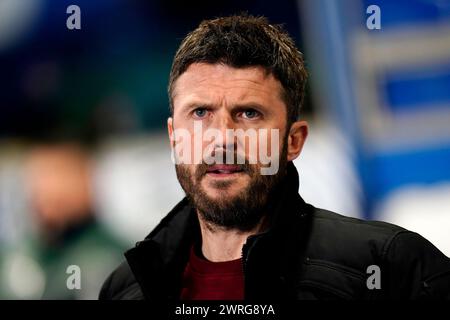 Middlesbrough manager Michael Carrick ahead of the Sky Bet Championship ...