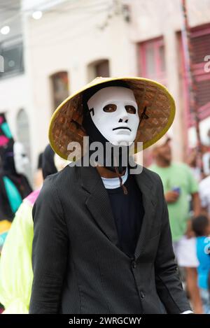 Maragogipe, Bahia, Brazil - February 11, 2024: Group of people in ...