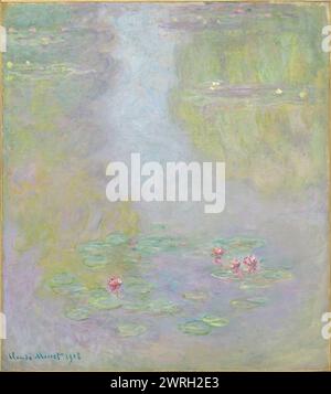 Water lilies - 1908 - Oil on canvas 101 x 90 cm - mo02Monet Claude ...