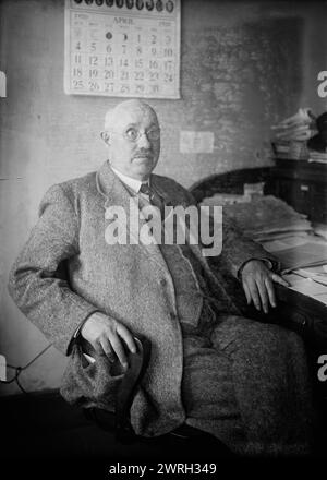 William Eugene Johnson (1862-1945) in 1923 Stock Photo - Alamy
