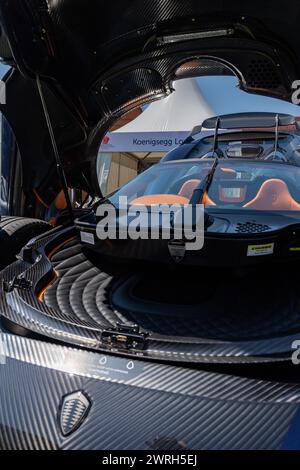 Koenigsegg at the London Concours classic car show Stock Photo - Alamy