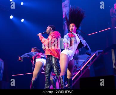 Jason Derulo performing at OVO Hydro in Glasgow on the 12th March 2024 ...
