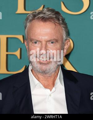 Sam Neill arrives at the premiere of "Apples Never Fall" on Tuesday ...