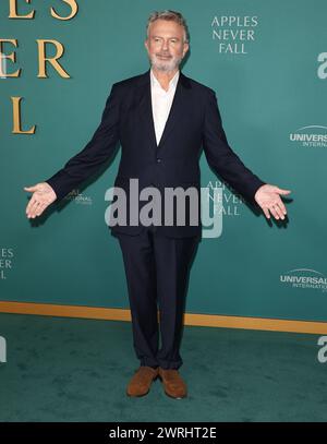 Sam Neill arrives at the premiere of "Apples Never Fall" on Tuesday ...