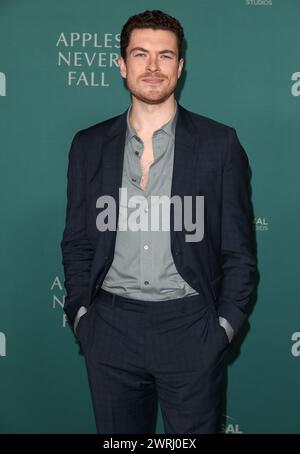 Nate Mann arrives at the premiere of "Apples Never Fall" on Tuesday ...