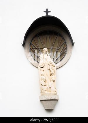 Maria Mutter Gottes, stone sculpture, pilgrimage church Maria ...