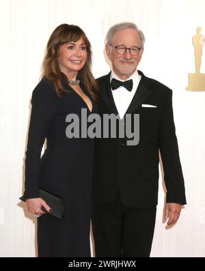 Kristie Macosko Krieger and Steven Spielberg attend the 83rd annual ...
