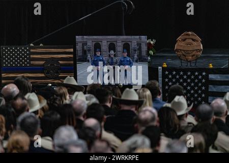Washington State Patrol troopers solemnly perform a ceremony honoring ...