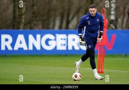 Rangers goalkeeper Jack Butland during the William Hill Premiership ...