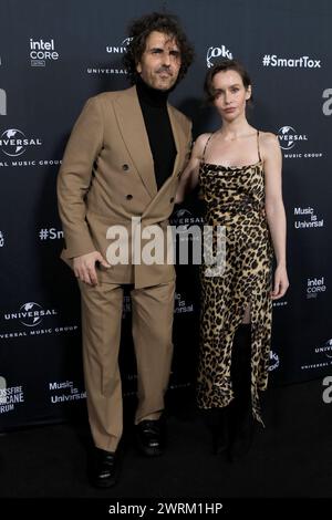 LOS ANGELES - FEB 4: Stephan Moccio, Jeanne Kietzmann at the Universal ...