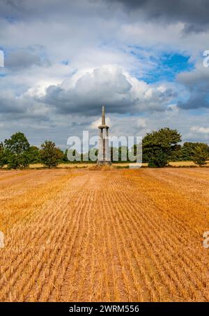 The 18th-century four column granite obelisk in the old Belan estate ...
