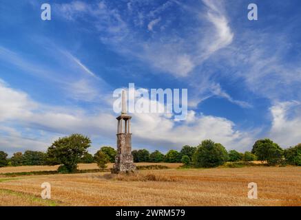 The 18th-century four column granite obelisk in the old Belan estate ...