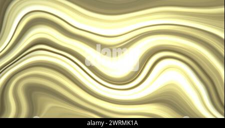 Image of shapes over moving golden background Stock Photo - Alamy