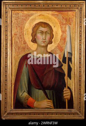 Saint Ansanus ca. 1326 Simone Martini Italian This panel, together with ...