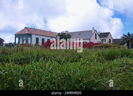 Longwood House St Helena final exile of Napoleon Bonaparte Stock Photo ...
