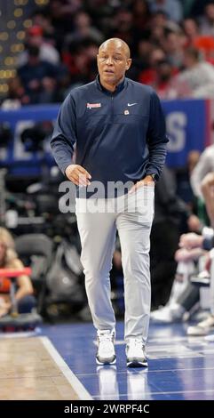 Syracuse head coach Adrian Autry gestures during the first half of an ...