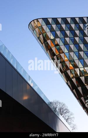 The spectacular building Aula Medica at the Karolinska Institute. A ...