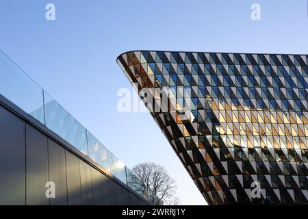 The spectacular building Aula Medica at the Karolinska Institute. A ...