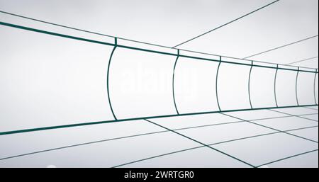 Abstract background 4k green light dark black waves and lines Stock ...