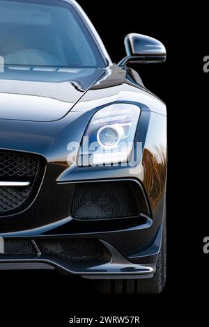 Schwarze Serie Front Stock Photo - Alamy