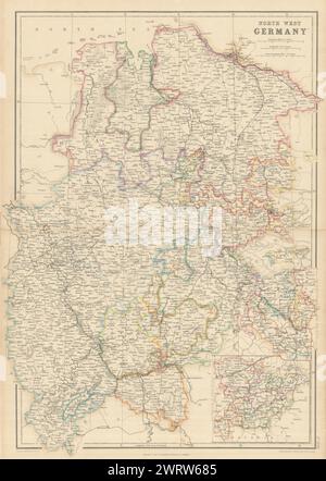 North-West Germany. Hanover, Rhenish Prussia, Nassau, Hesse. WELLER ...