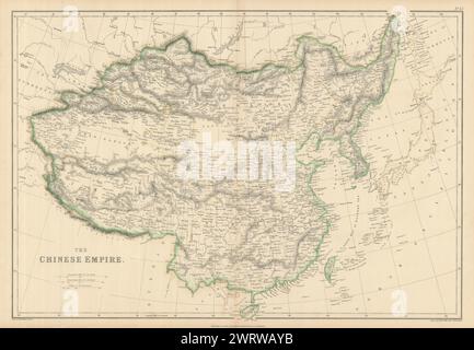 The Chinese Empire by Edward Weller. China, Mongolia, Tibet & Korea ...