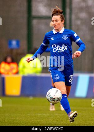 England, 10th March 2024: Everton forward Martina Piemonte (18) coming ...