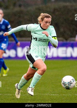 England, 10th March 2024: Chelsea forward Aggie Beever Jones (33 ...
