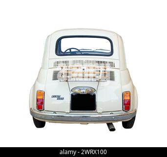 Florence, Italy - January 12, 2012: Fiat 500 was one of the most ...
