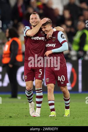 West Ham United's George Earthy during the UEFA Europa League Round of ...