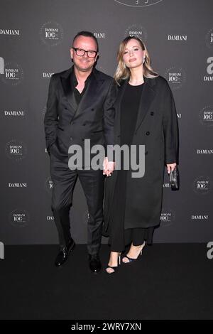 Gigi D'Alessio, Denise Esposito Damiani Gala Dinner - 100 Years of ...