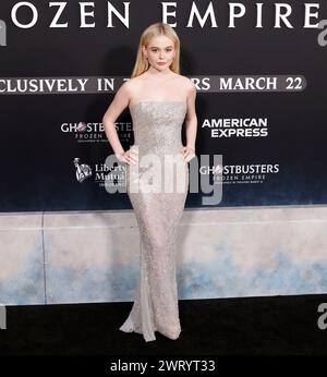 Emily Alyn Lind arrives at the NYC Premiere of "Ghostbusters: Frozen ...