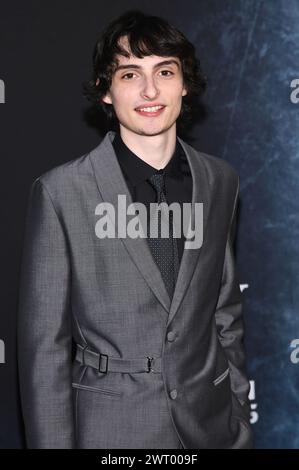 Finn Wolfhard attends the premiere of "Ghostbusters: Frozen Empire" at ...
