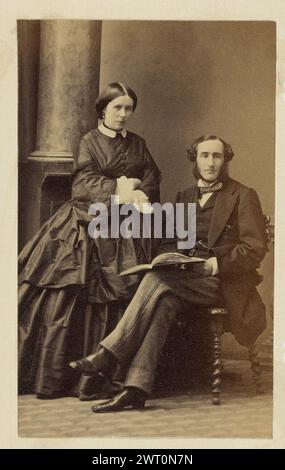 Evan and Lady Frances Baillie. Attributed to André Adolphe-Eugène ...