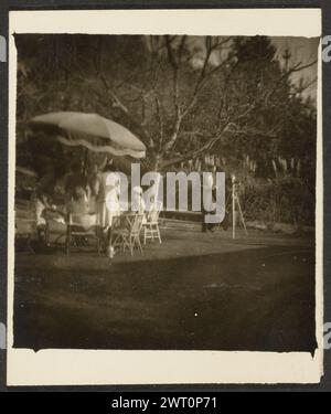 Figures in Park. Louis Fleckenstein, photographer (American, 1866 ...