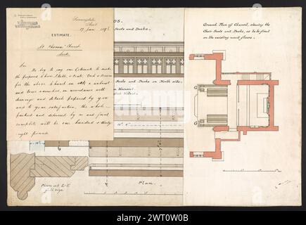 St. Thomas' Church, Leeds, 1896. Butterfield, William 1896 See Series ...