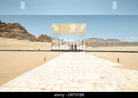 The Maraya Concert Hall in the northwestern Saudi province of AlUla has ...