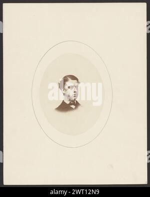 Portrait of a man. George Kendall Warren, photographer (American, 1834 ...