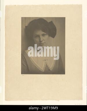 Portrait of Marie Rapp. Alfred Stieglitz, photographer (American, 1864 ...