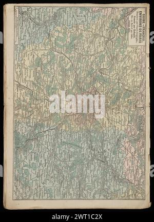 Plan de Paris. Environs de Paris / dessinés par Charle géographe ...