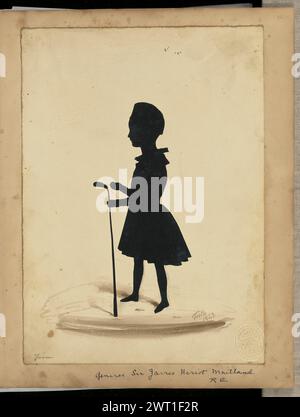 General Sir James Heriot Maitland. Silhouette by Frederick Frith ...