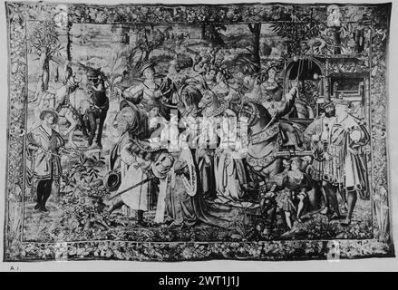 The marriage of Isaac - Genesis 24 Stock Photo - Alamy