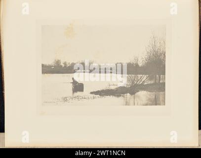 Field's Weir, Near Rye House. Peter Henry Emerson (British, born Cuba ...