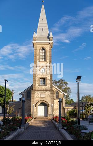 Tabor Lutheran church building in Tanunda town centre, Barossa Valley ...