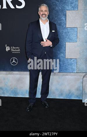 Shane Reid arrives at the NYC Premiere of "Ghostbusters: Frozen Empire ...