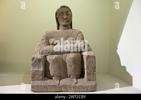 One of Matres Matutae at the Campano museum of Capua Stock Photo - Alamy