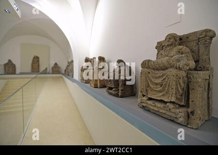 One of Matres Matutae at the Campano museum of Capua Stock Photo - Alamy