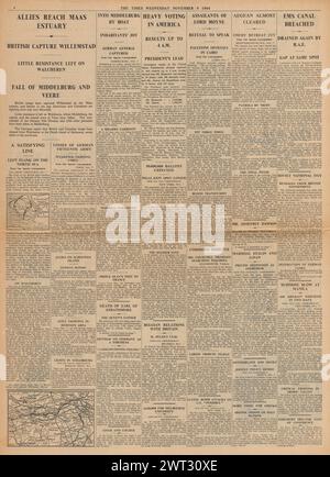 1944 The Times reporting Lord Moyne assassinated, Stalin forecasts ...