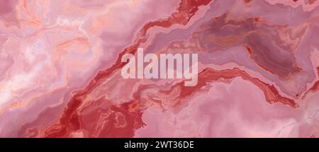 High resolution rose quartz tile with wavy pattern. Texture and ...