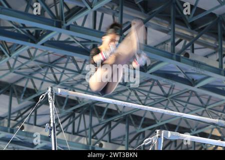 Aiko Sugihara of Japan during the competition of the final stages of ...